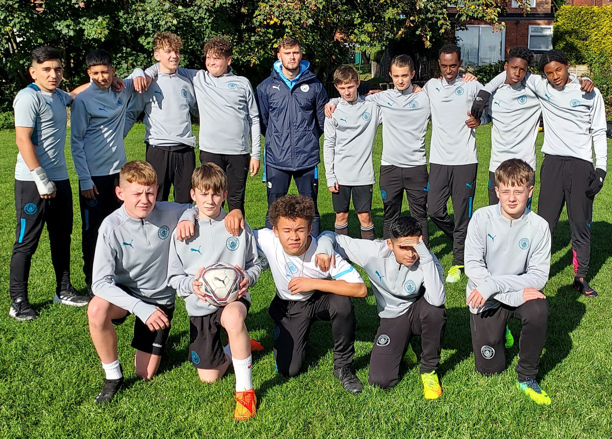 Sporty pupils inspired to shoot for the stars thanks to Manchester City ...