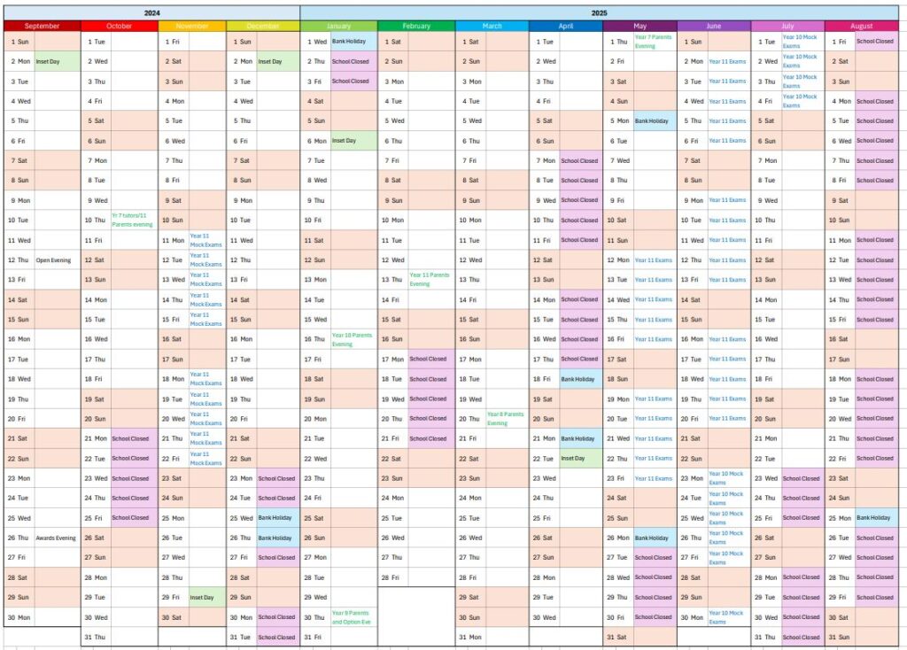 School Calendar